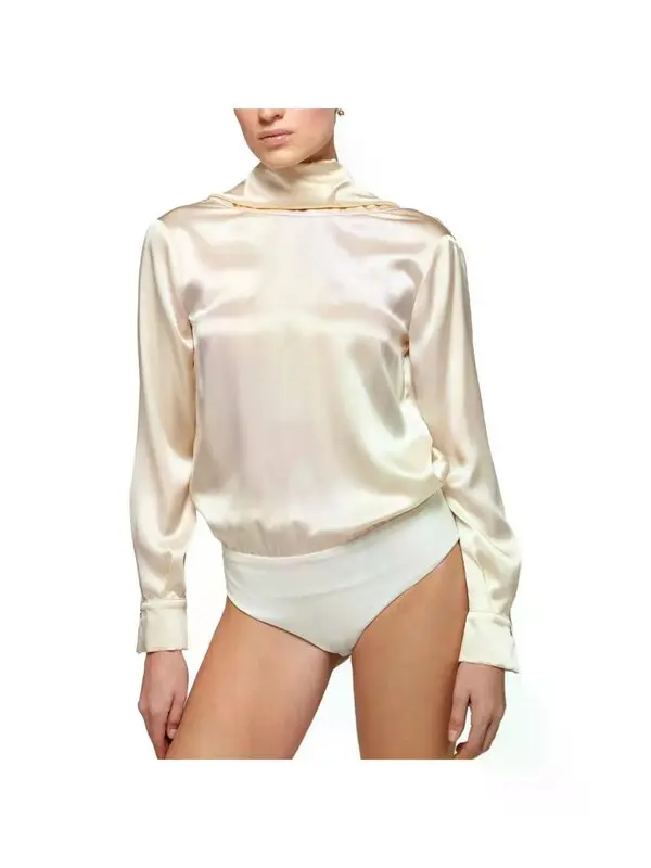 CATALINA Open-back Long-sleeve Bodysuit