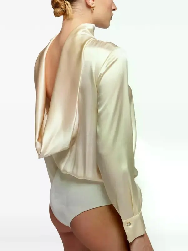CATALINA Open-back Long-sleeve Bodysuit