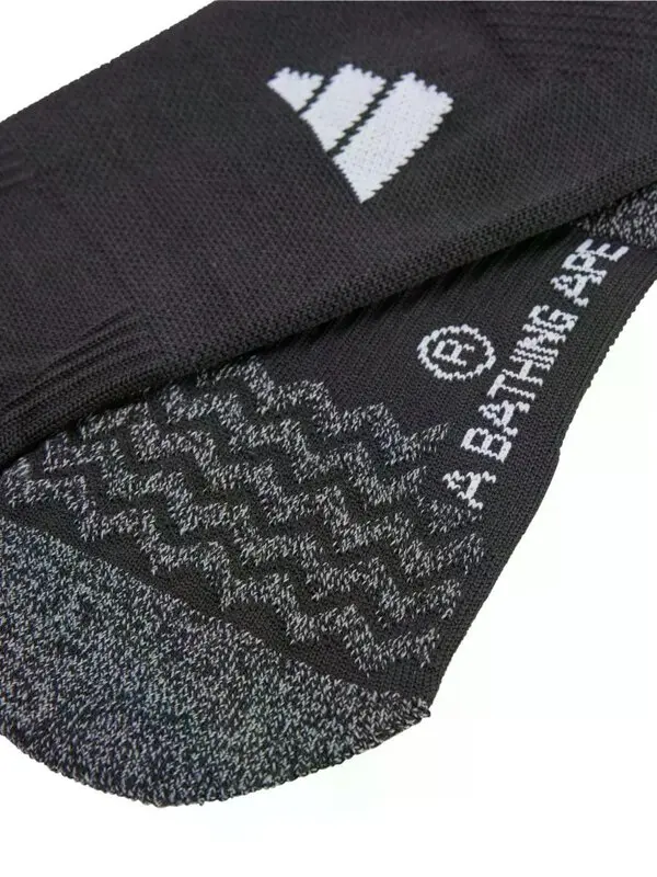 Adidas X Bape Logo-print Socks