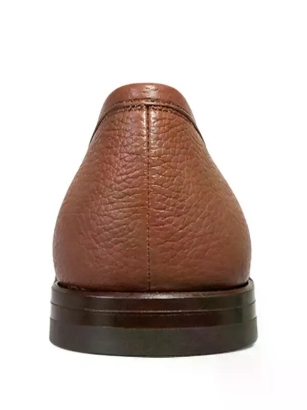 ANIPS Grainy Leather Penny Loafers