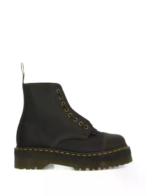 Dr. Martens Sinclair Platform Ankle Boots - Brown