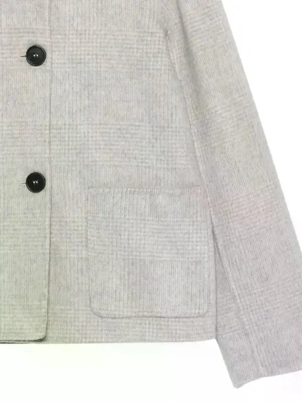 Antonelli Firenze Double-breasted Prince Of Wales Check Jacket
