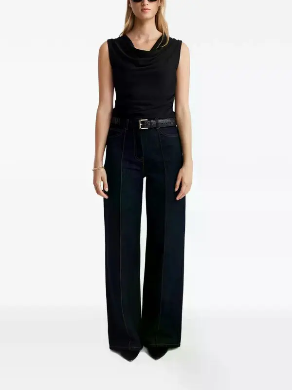 Anna Quan Spencer Draped Sleeveless Top