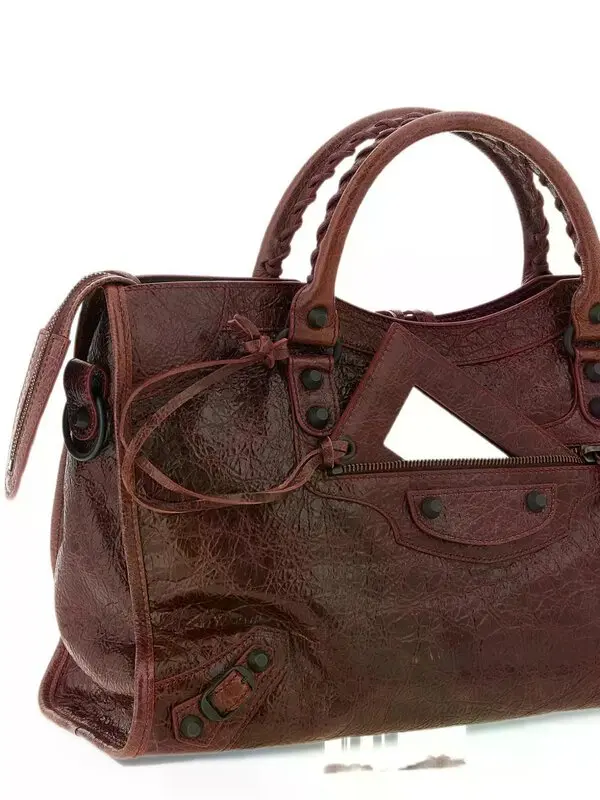 Balenciaga Le City Bag Medium In Berry