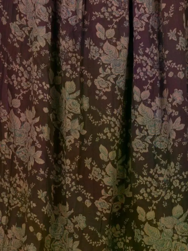 Antik Batik Cinzo Floral-print Ruffled Maxi Skirt