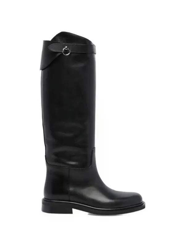 POEVE Fibi Buckle-strap Knee-high Boots