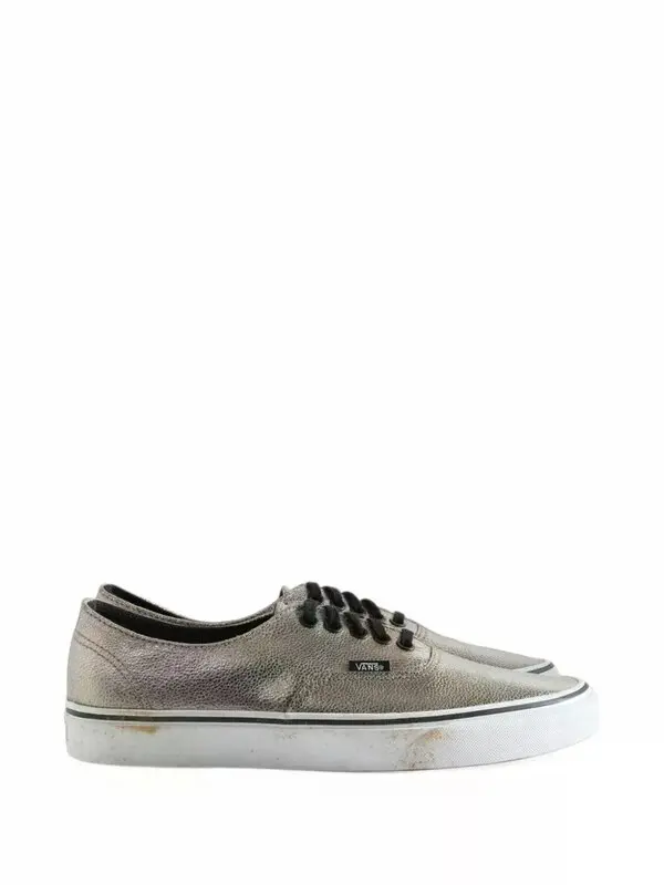 VANS Metallic-effect Lace-up Sneakers