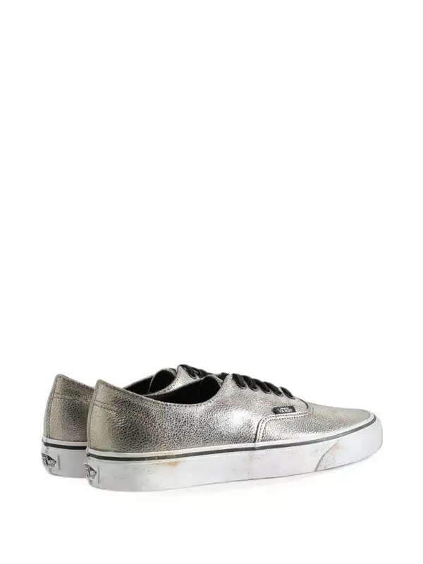 VANS Metallic-effect Lace-up Sneakers