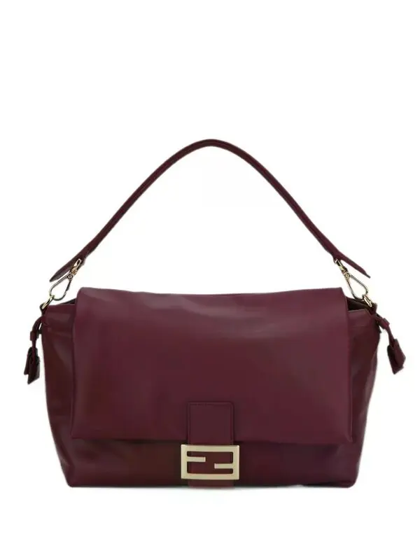 Fendi Baguette Soft Large Bag - Red