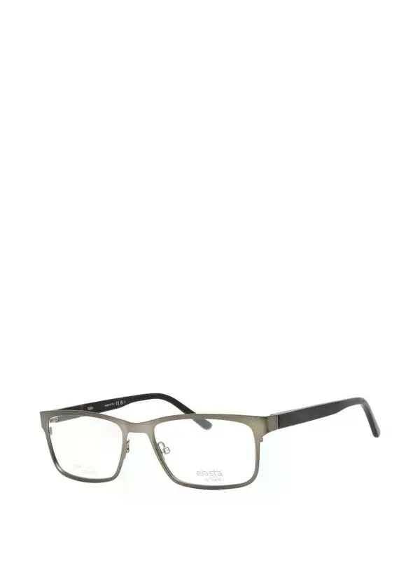 ELASTA Rectangle-frame Glasses - Grey