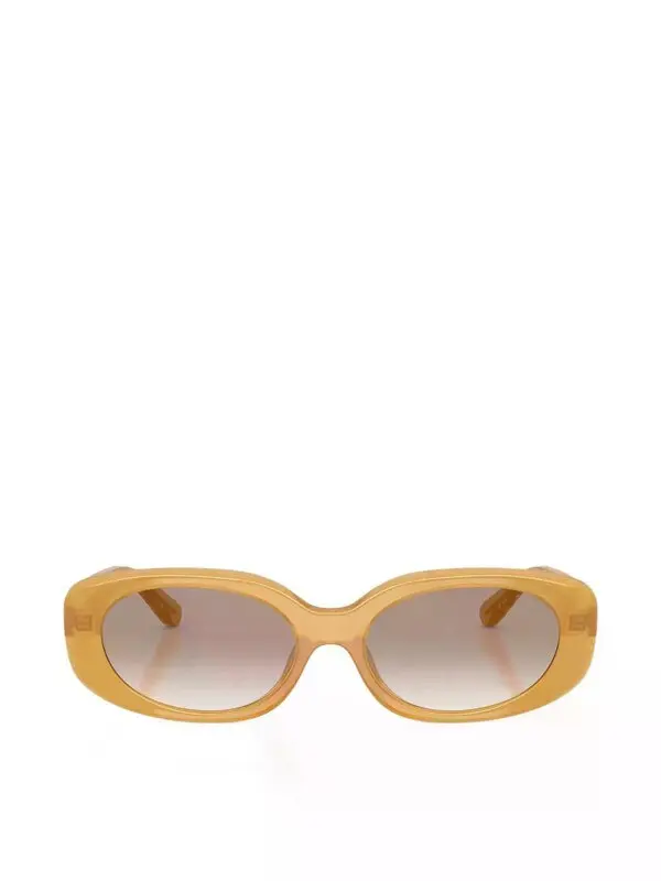 COACH Oval-frame Sunglasses - Neutrals