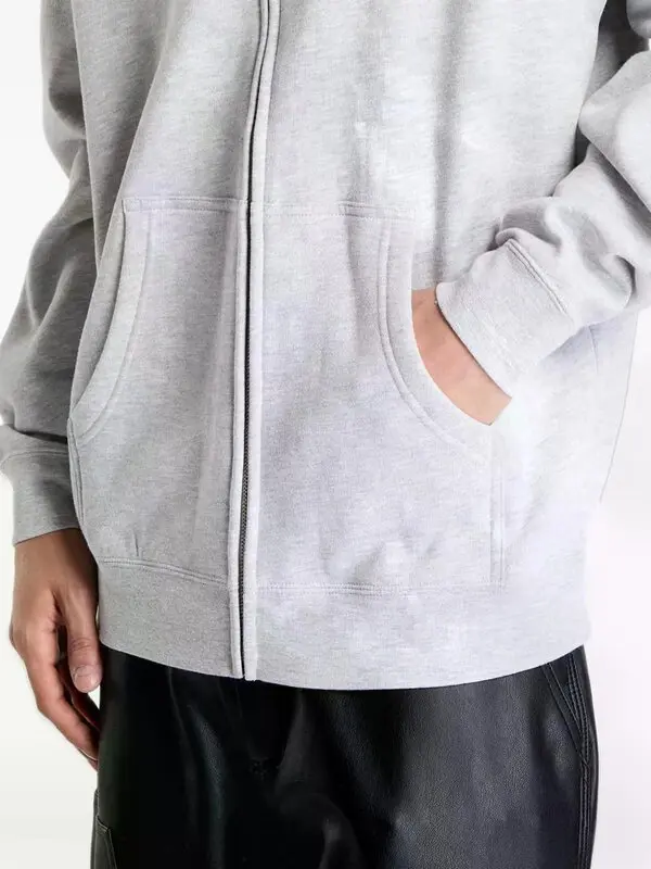 THRASHER Logo-print Zip-up Hoodie