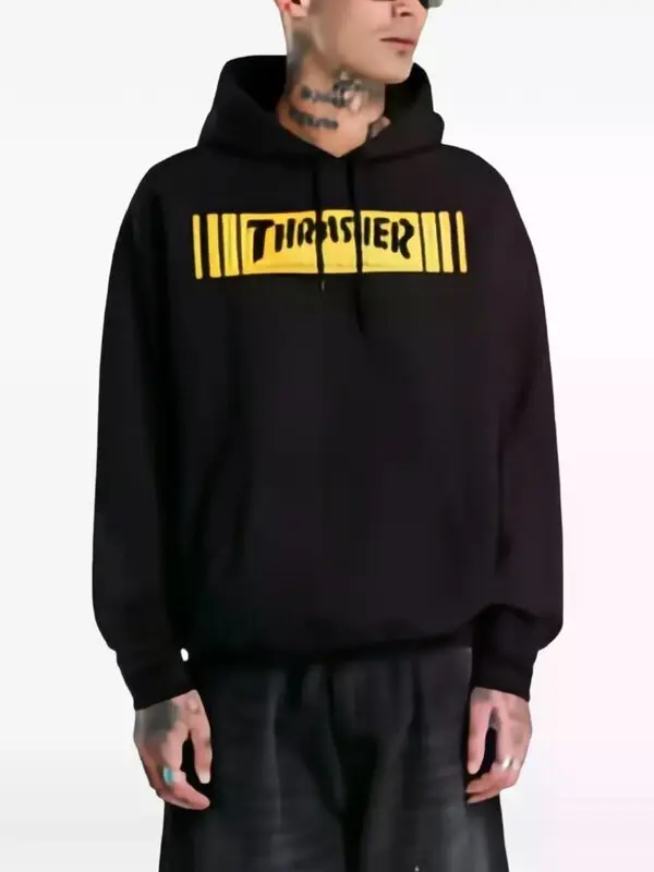 THRASHER Logo-print Hoodie