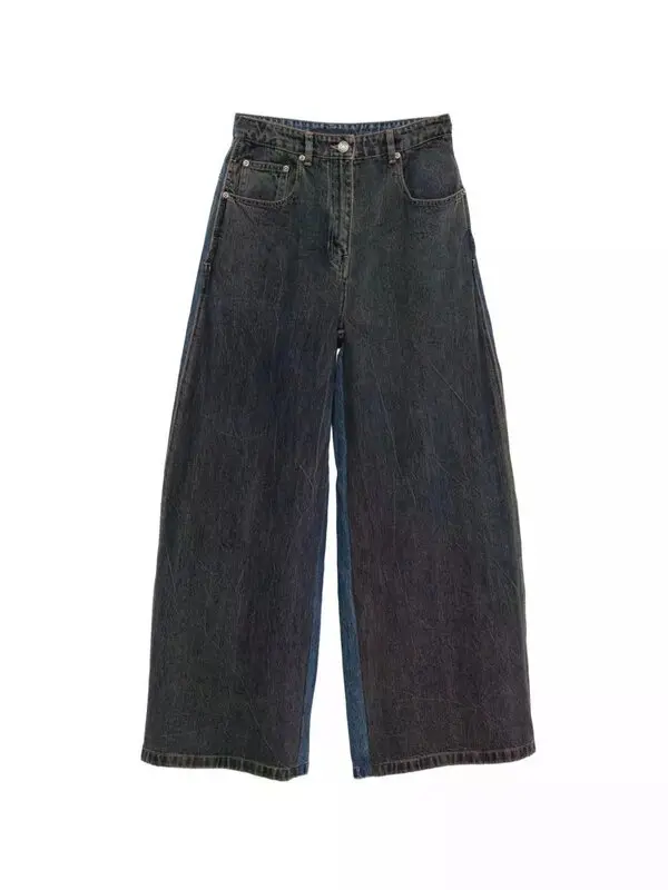 JUUN.J Panelled Wide-leg Jeans