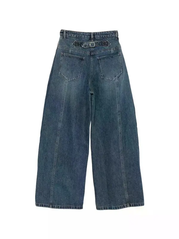 JUUN.J Panelled Wide-leg Jeans