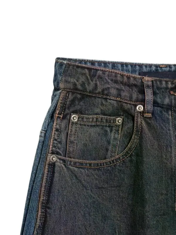 JUUN.J Panelled Wide-leg Jeans