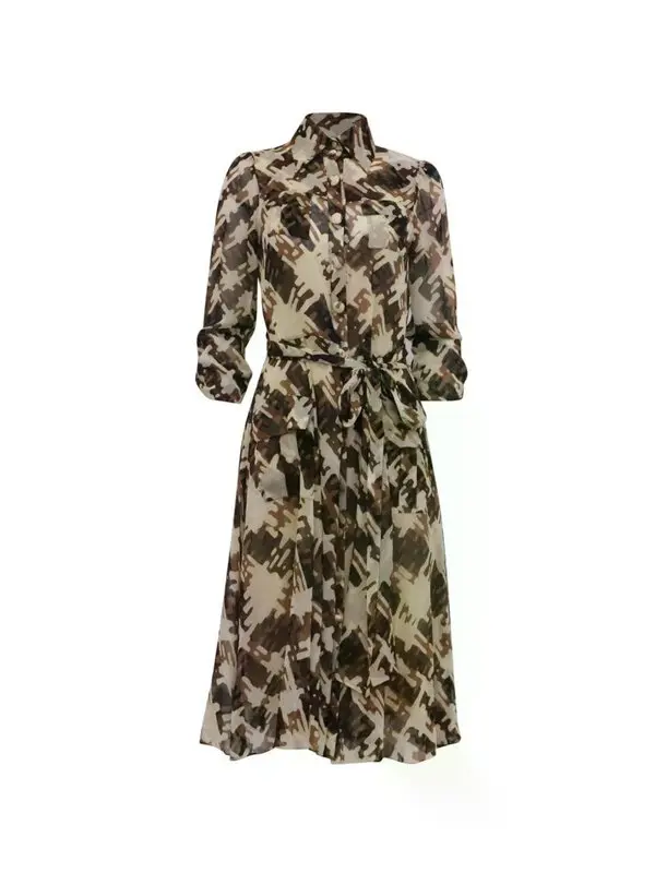 Diane Von Furstenberg 2020s Hillevi Belted Dress