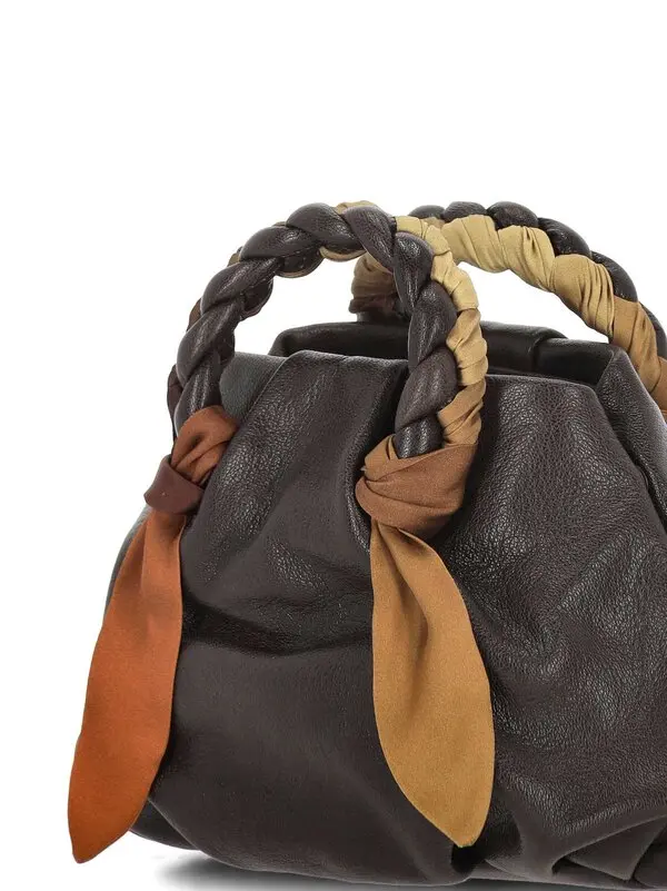 Hereu Braided-handle Leather Tote Bag