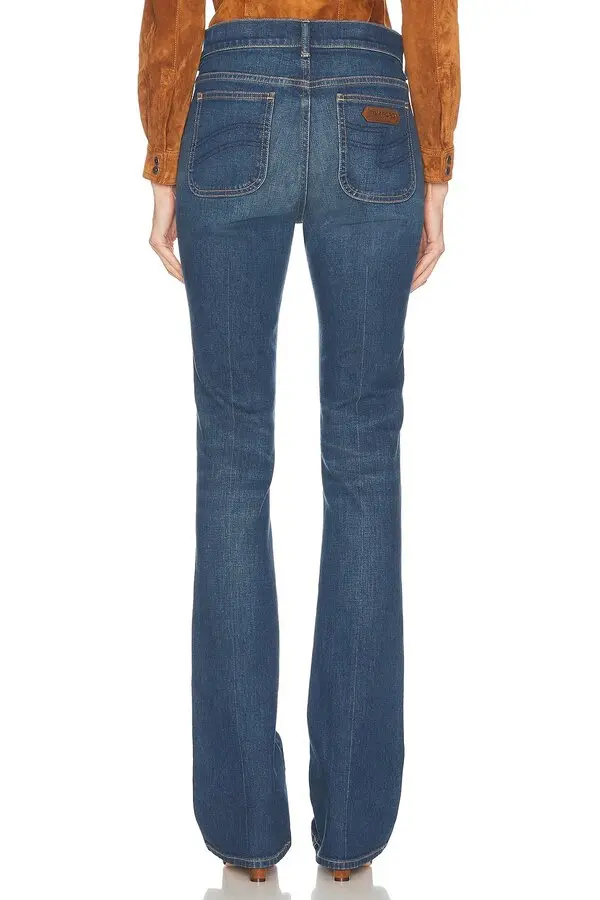 TOM FORD Washed Denim Flared Jeans