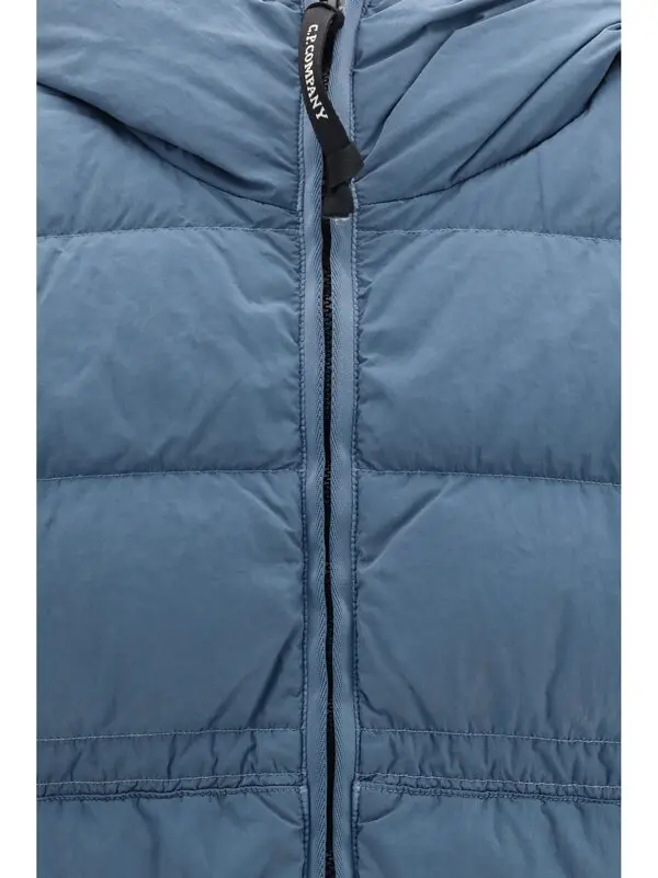 C.P. COMPANY Goggle Puffer Hooded Jacket