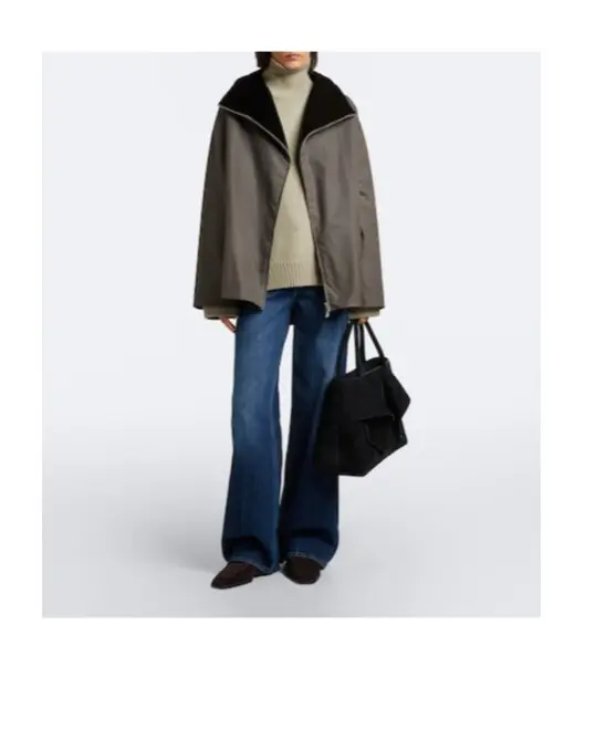 TOTEME Shearling-lined Suede Ankle Boots