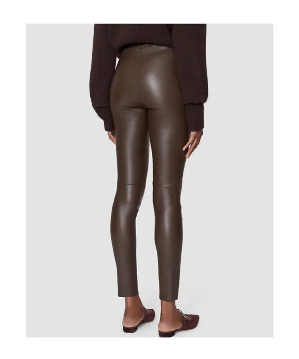 JOSEPH Stretch-leather Trousers