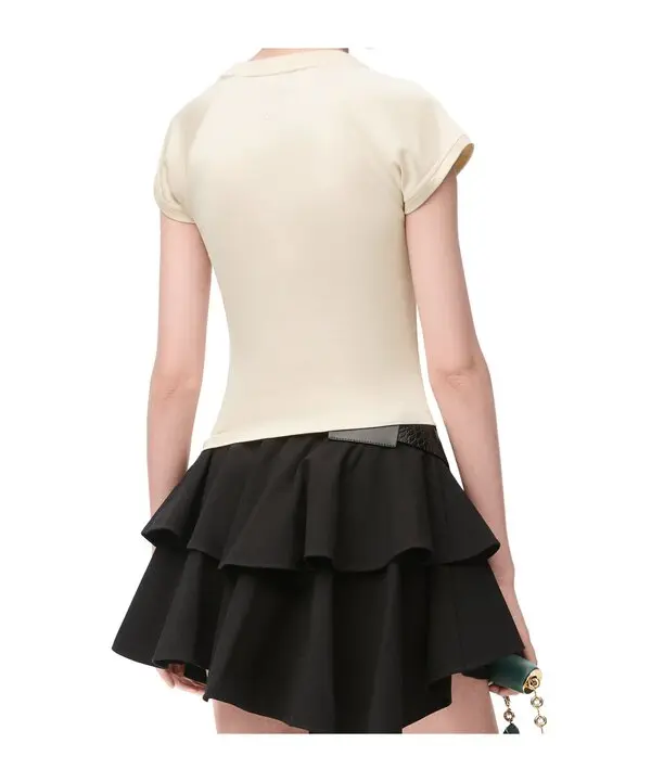 Loewe Small Fit T-shirt In Cotton And Viscose