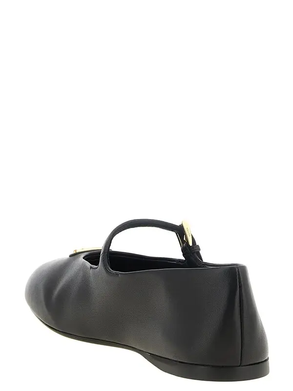 Prada Round-toe Ballet Flats