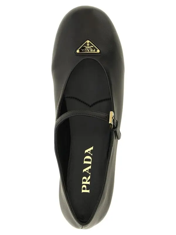 Prada Round-toe Ballet Flats