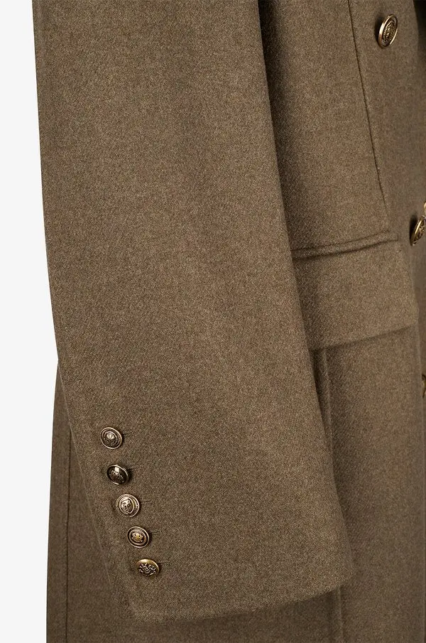 Ermanno Scervino Double-breasted Long Coat