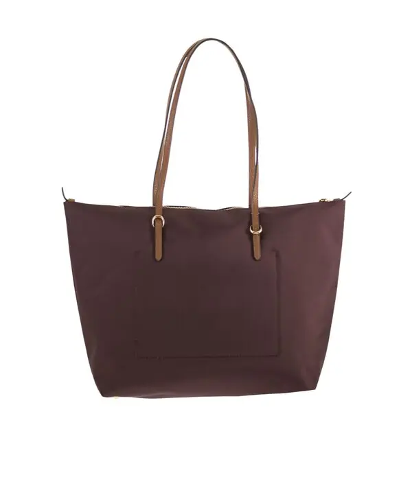 Ralph Lauren Logo Patch Large Top Handle Bag