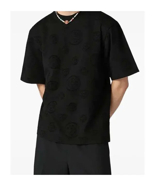 Casablanca Appliquéd Monogram Oversized T-shirt