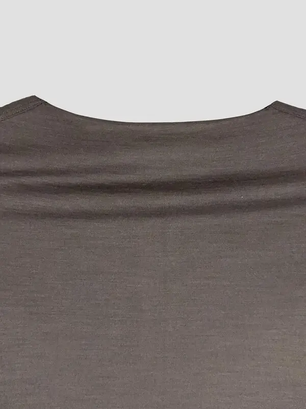 Rick Owens Ls Ruched Long-sleeve T-shirt