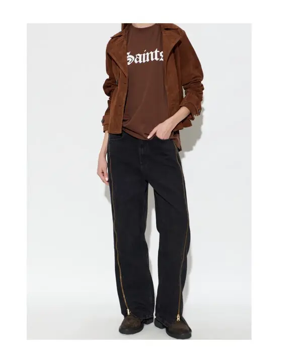 ALLSAINTS Frankie Zip Detail Jeans