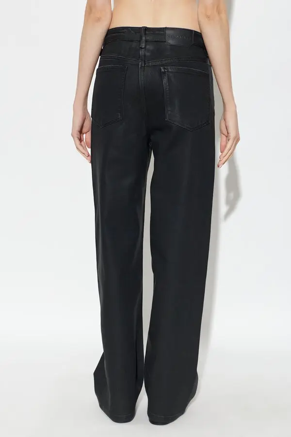 ALLSAINTS Brixton Coated Wide-leg Jeans