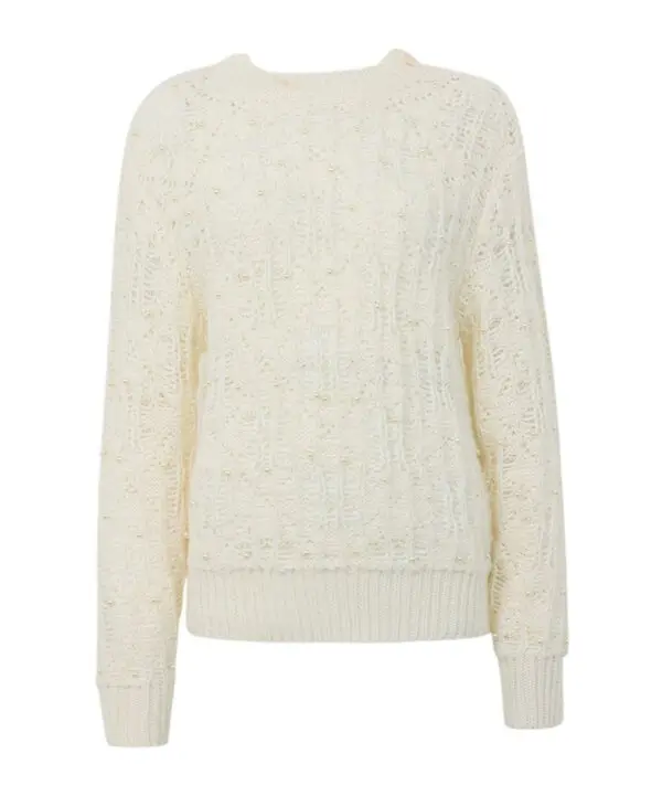 TWINSET Openwork Knit Sweater