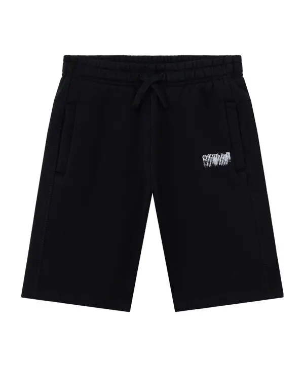 Off-White Logo-print Cotton Shorts