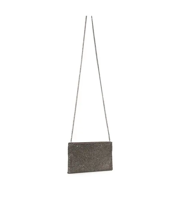 Benedetta Bruzziches La Petite Crystal-embellished Chain-strap Crossbody Bag