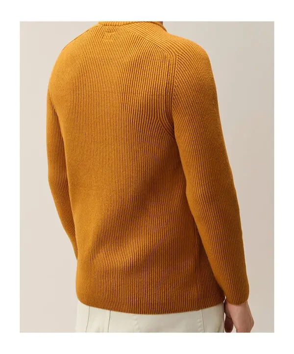 C.P. COMPANY Full Rib Cotton Lens Crewneck Sweater