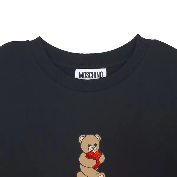 Moschino Teddy-motif Logo T-shirt