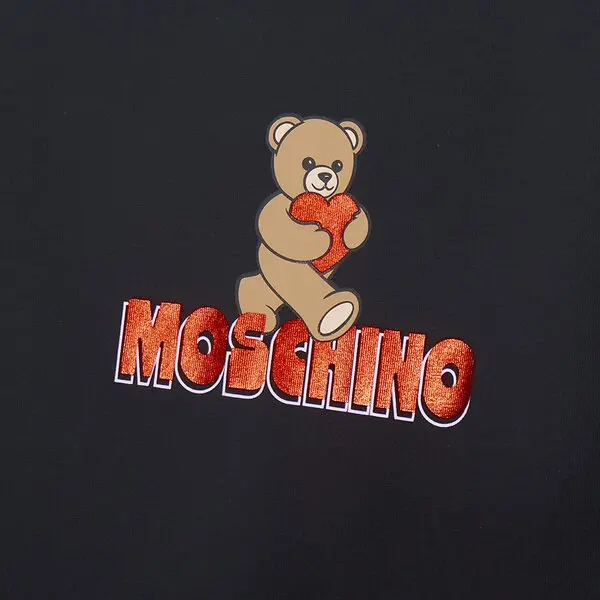 Moschino Teddy-motif Logo T-shirt