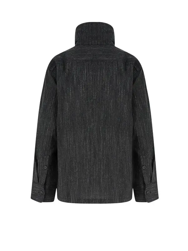Soeur Lutece High Neck Drawstring Top