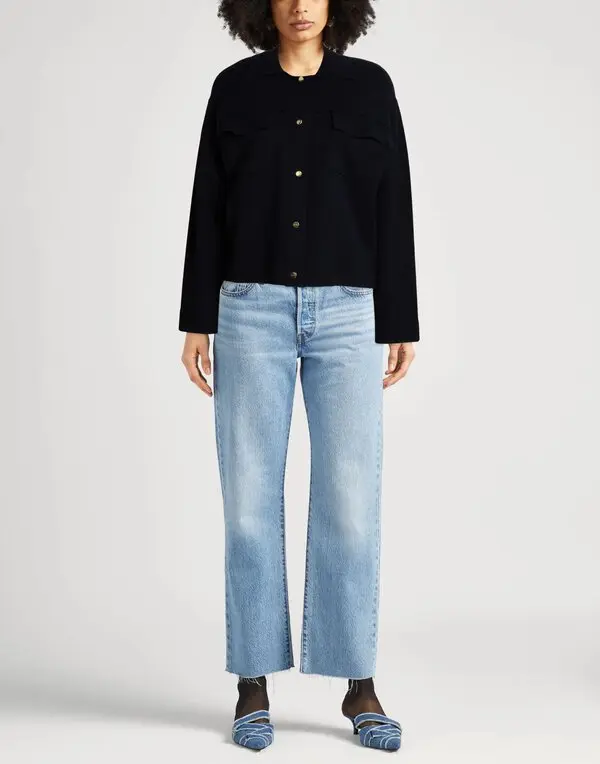 Max Mara Solid-colored Knit Top