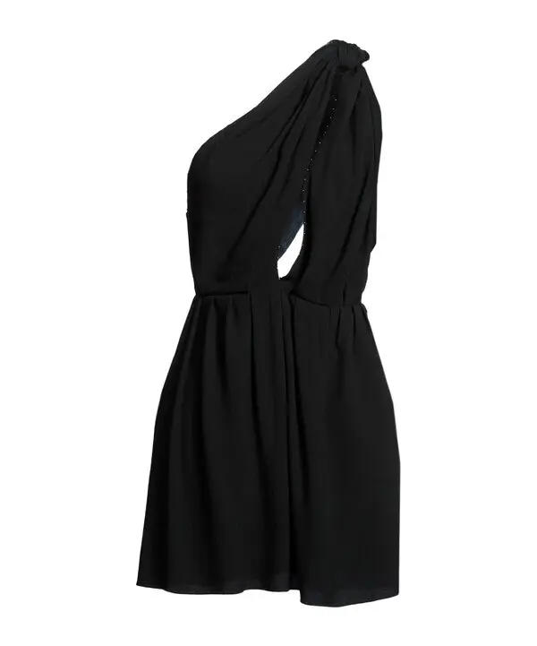 Saint Laurent One-shoulder Dresses - Black