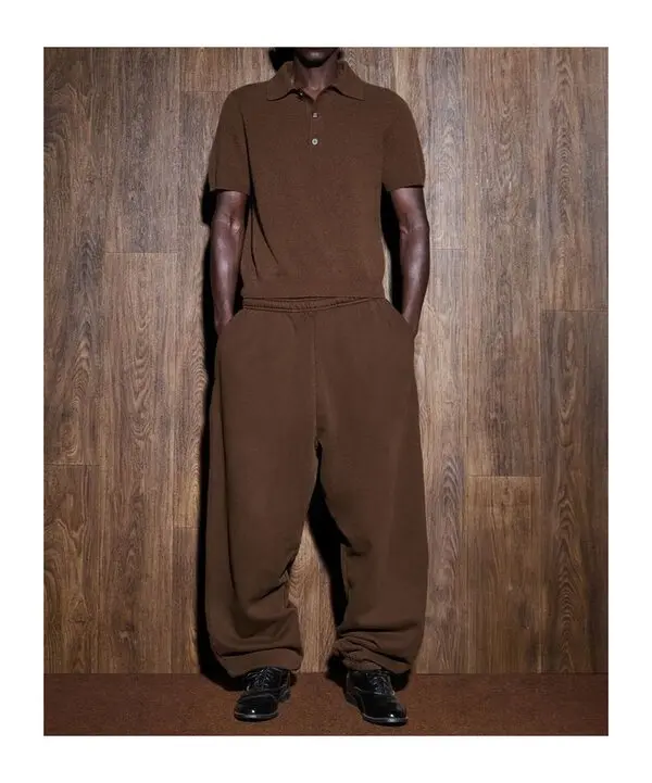 ENTIRE STUDIOS Short-sleeve Knit Polo Shirt