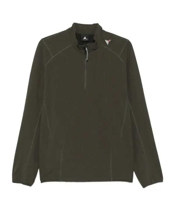 ROA Kimo Quarter-zip Midlayer T-shirt - Black
