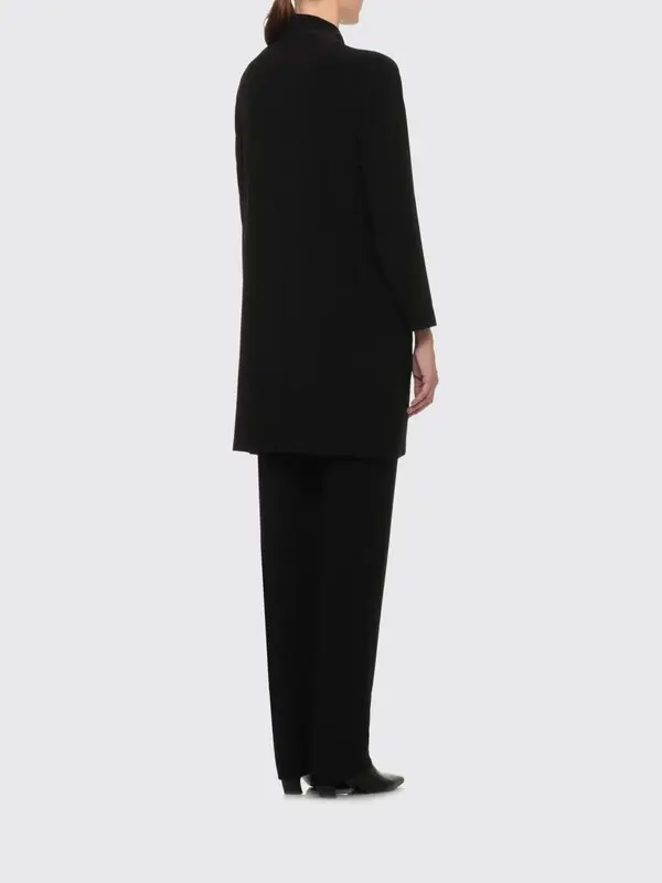 Norma Kamali Collared Long-line Cardigan