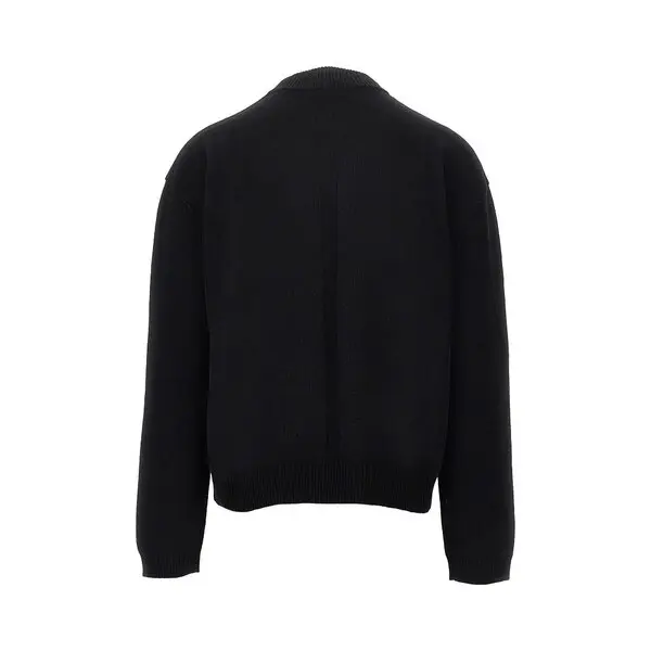 Rick Owens Tommy Ribbed-trim Drop-shoulder Sweater