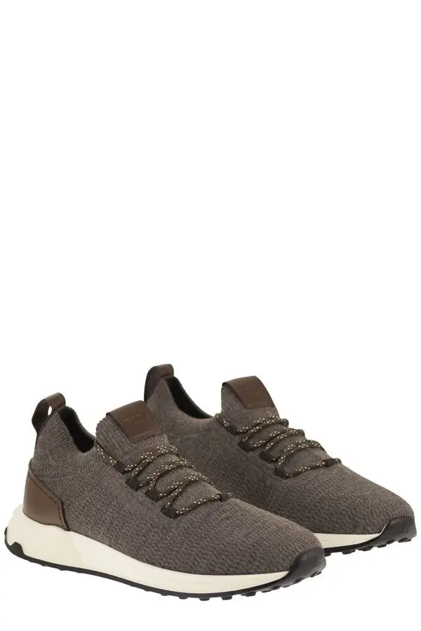 TOD'S Knitted Slip-on Sneakers