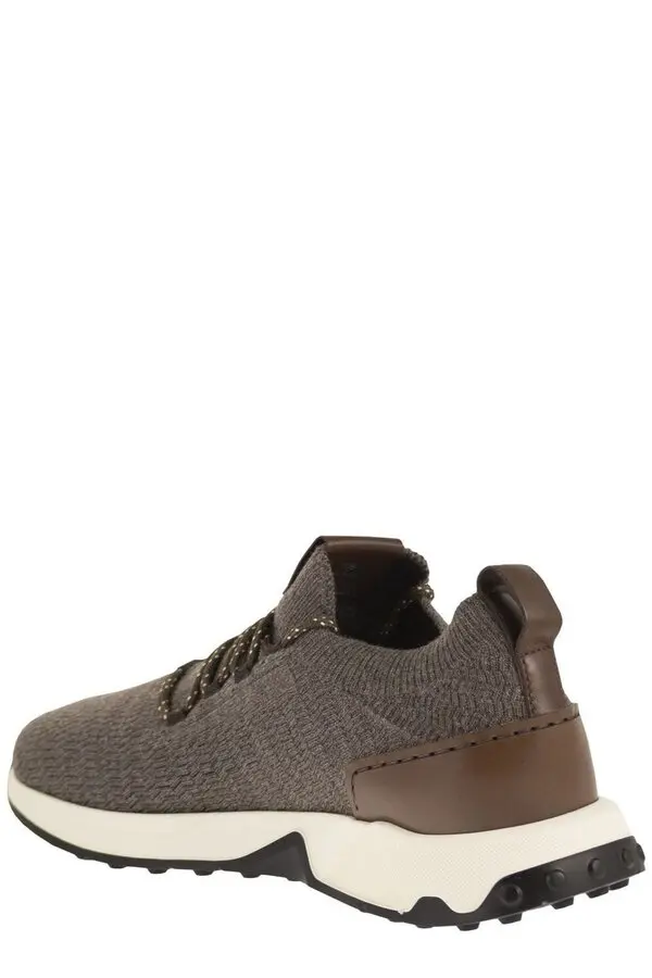 TOD'S Knitted Slip-on Sneakers